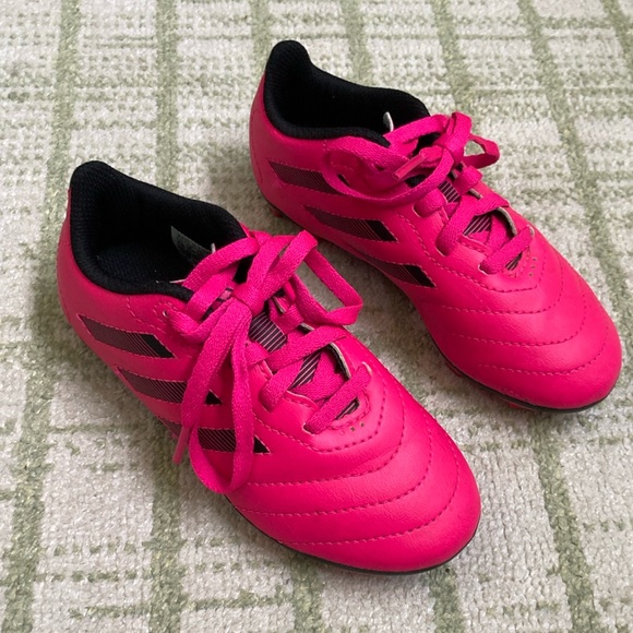 adidas | Shoes | Adidas Bright Pink Soccer Cleats | Poshmark